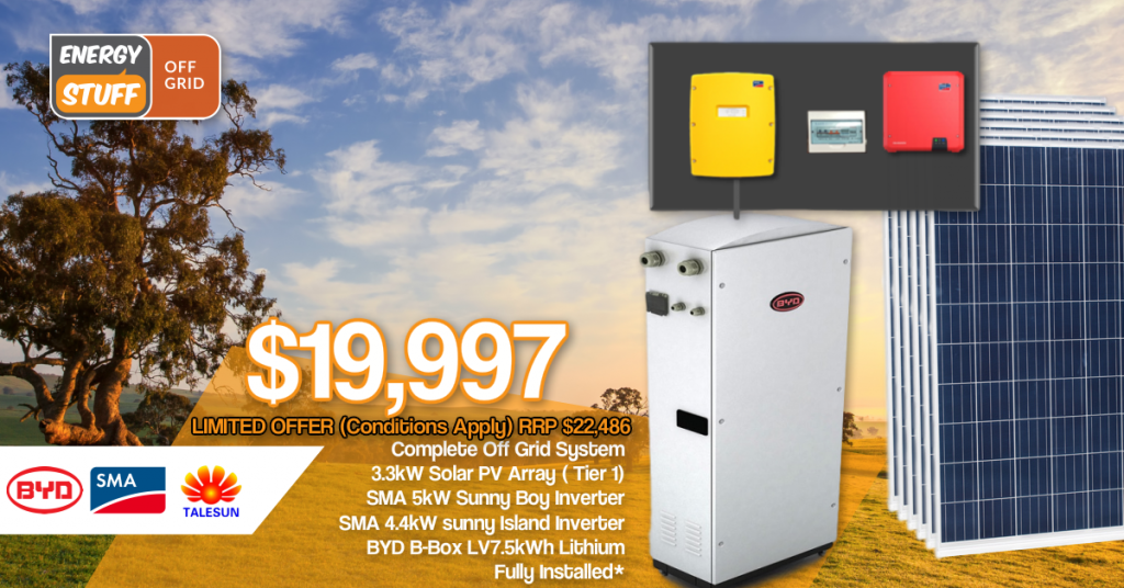 Complete Off-Grid Solar System Offer | Offgrid Solar Power | Stand ...